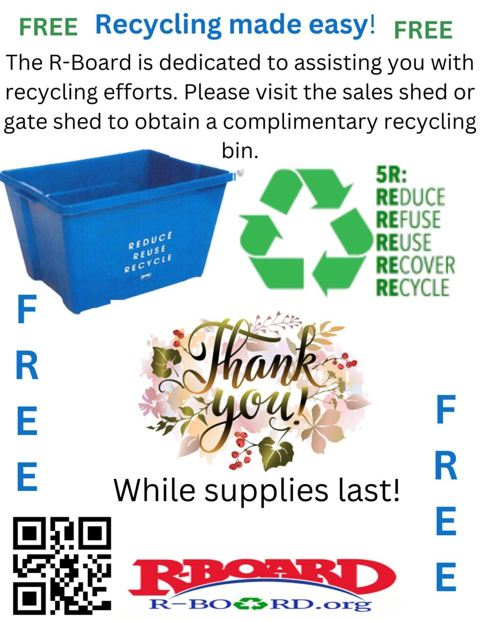 Recycling Made Easy | R-Board